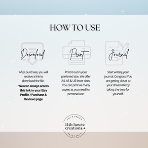 Evening Reflection Journal, Printable 5 Minute Bedtime Journal Prompts ...