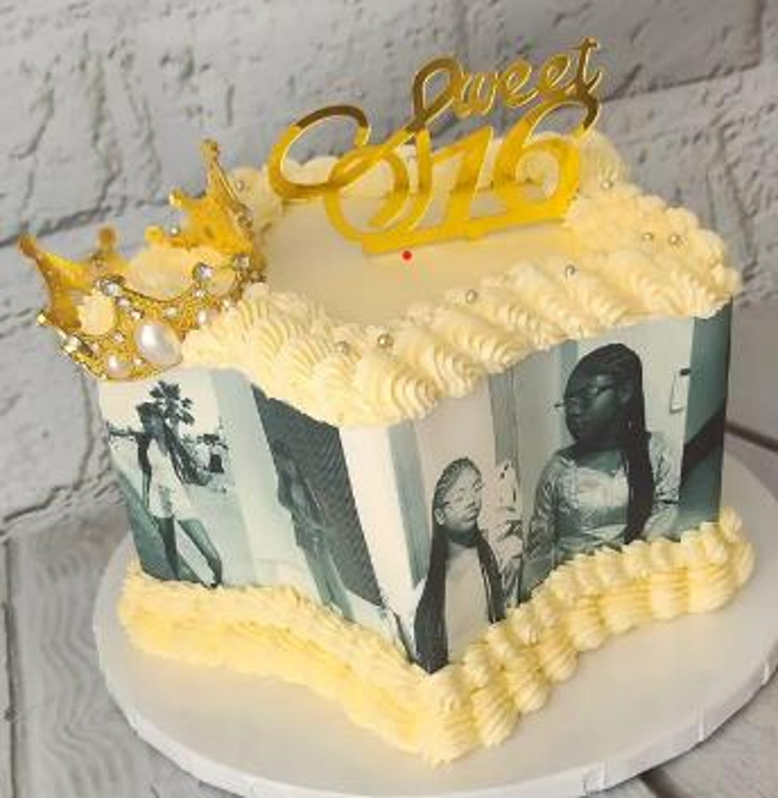 Edible Cake Strips/wrap for Trending Burnaway Cake, Bespoke, Edible ...