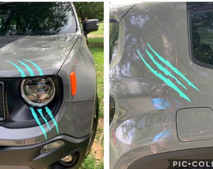 Monster Claws Vinyl Decal - Etsy