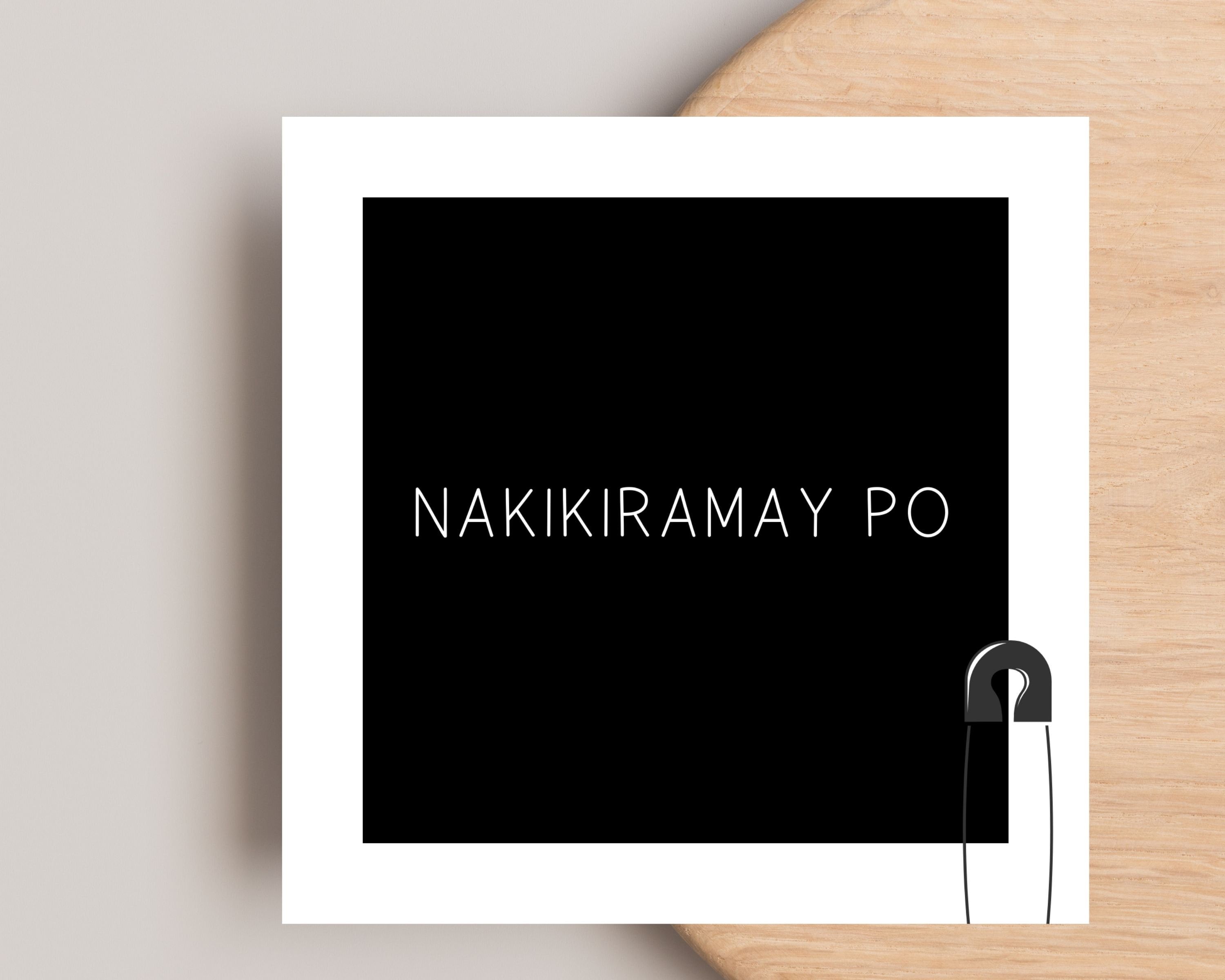 Nakikiramay Po Filipino Card Sending Condolence Card Digital Download ...