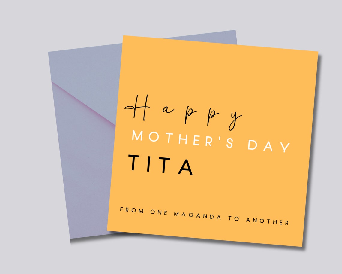 Tagalog Happy Mother's Day Printable Card Filipino Mother's Day Card ...