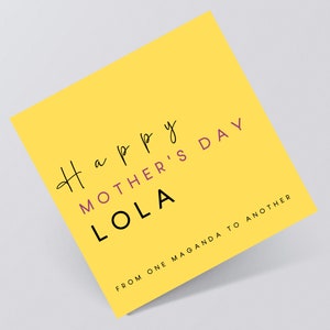 Tagalog Happy Mother's Day Printable Card | Filipino Mother's Day Card ...