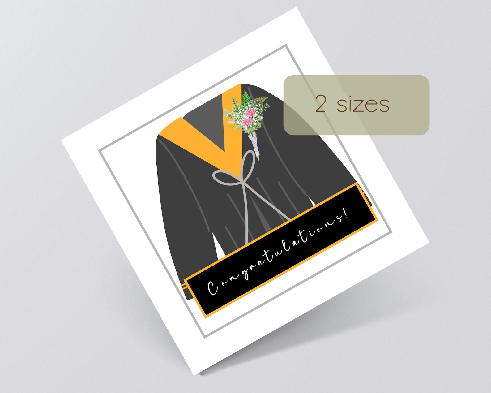 Carnation Filipino Graduation Card | Printable Congratulations (PDF ...