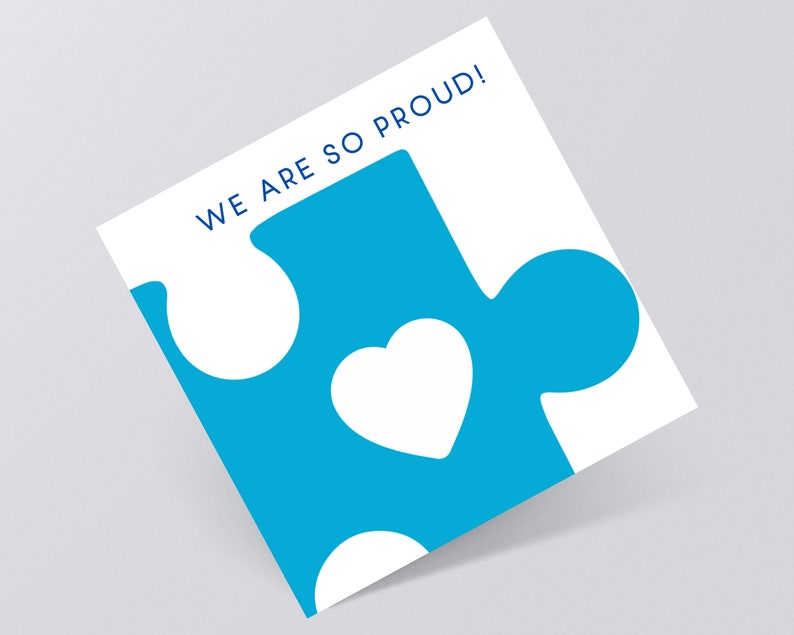 Autism Awareness Printable Card | Autism Awareness Card Set | Card for ...