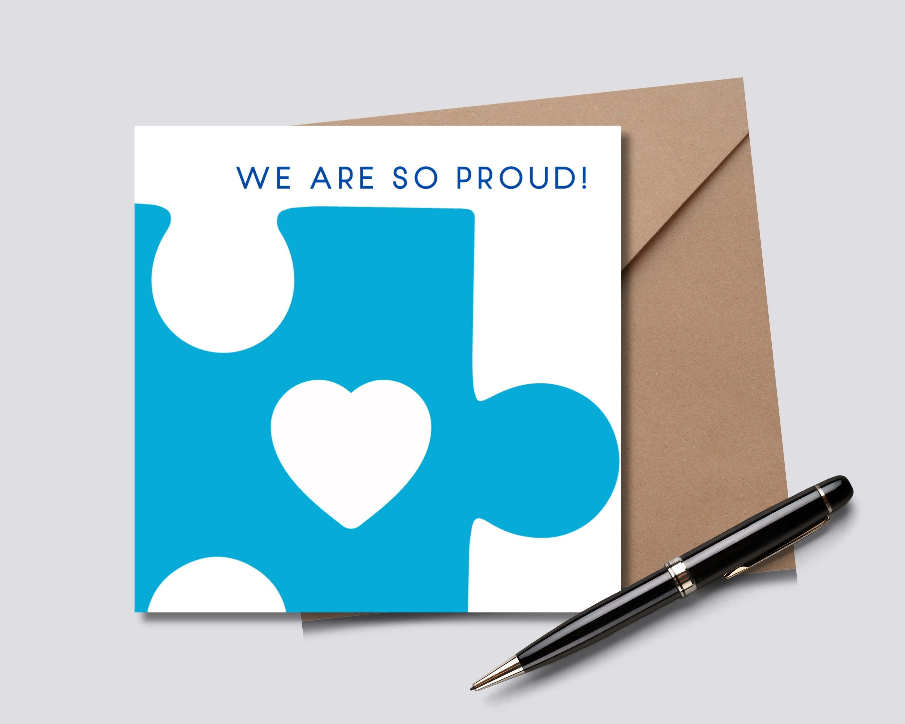 Autism Awareness Printable Card Autism Awareness Card Set Card for ...