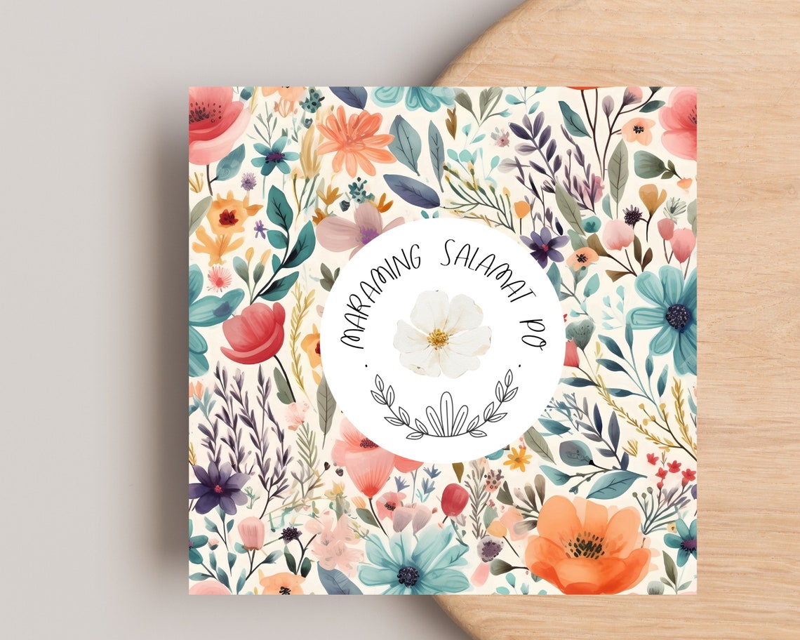 Filipino Card | Maraming Salamat Po | Digital Download With Envelope ...