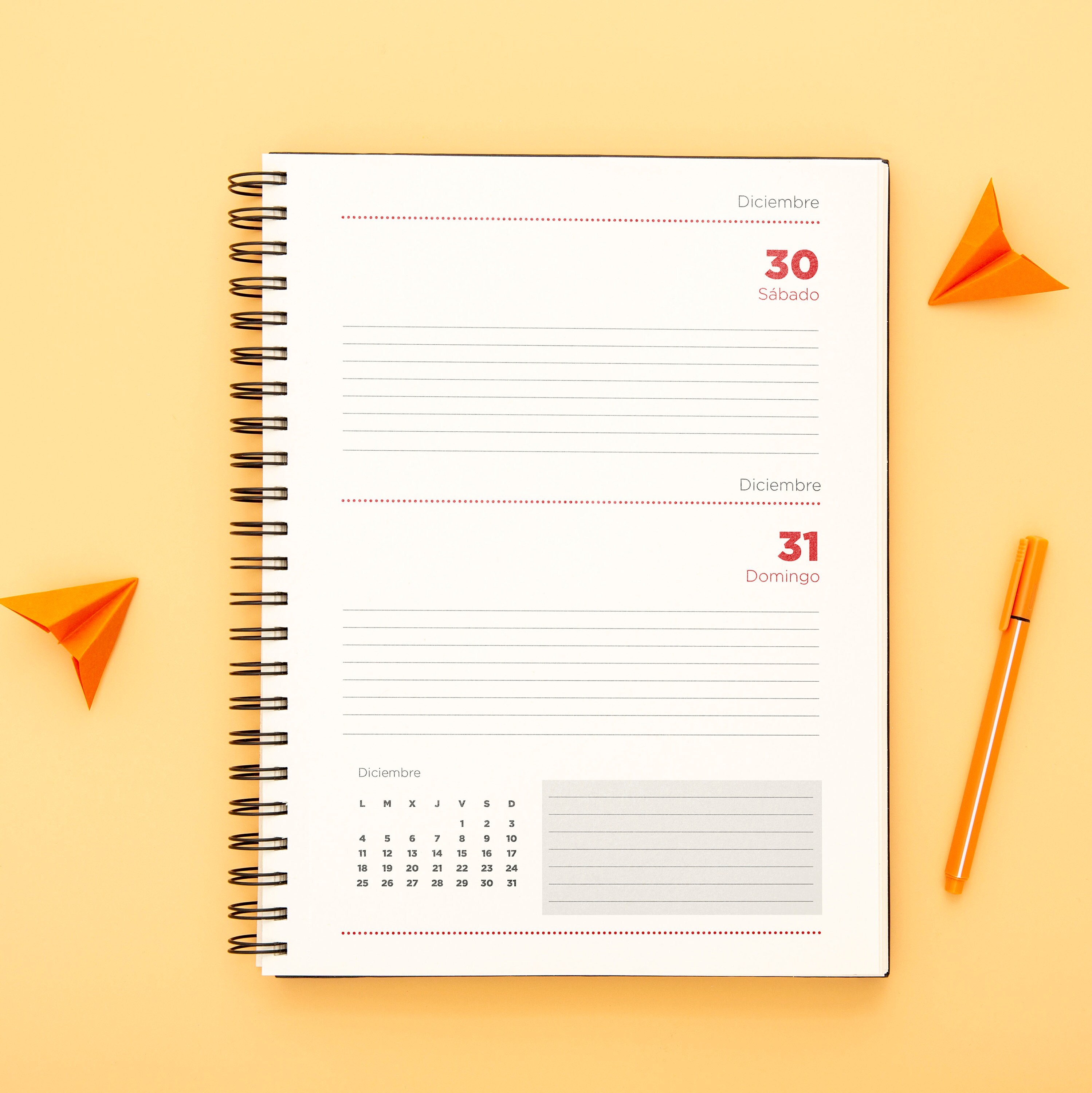 Printable 2024 Agenda Downloadable. Day per Page. Interior Agenda 2024 ...