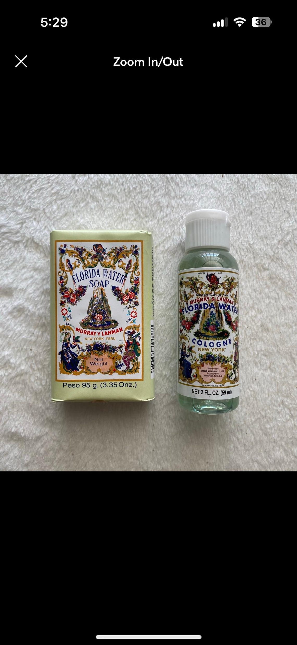 Florida Water Soap Cologne Set Spritual Cleansing Murray Lanman Florida ...