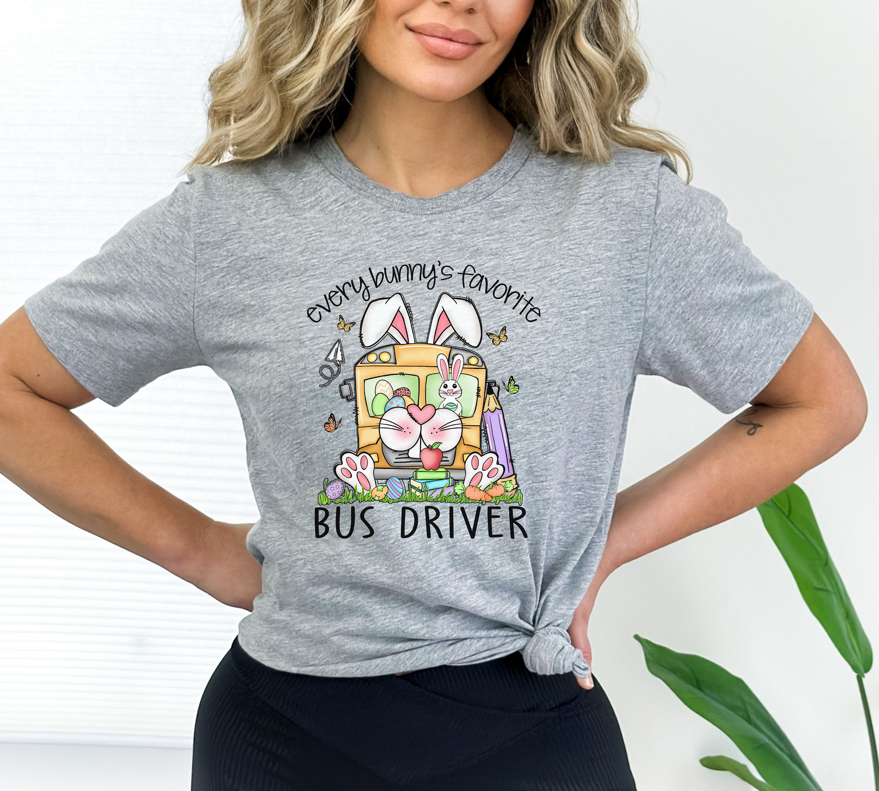 Easter Bus Driver Tshirt School Bus Driver Easter T Shirt - Etsy