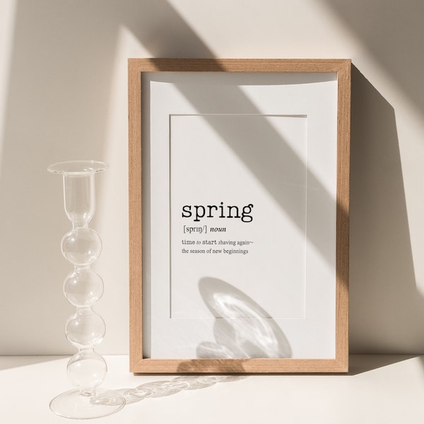 Spring Word Art Etsy