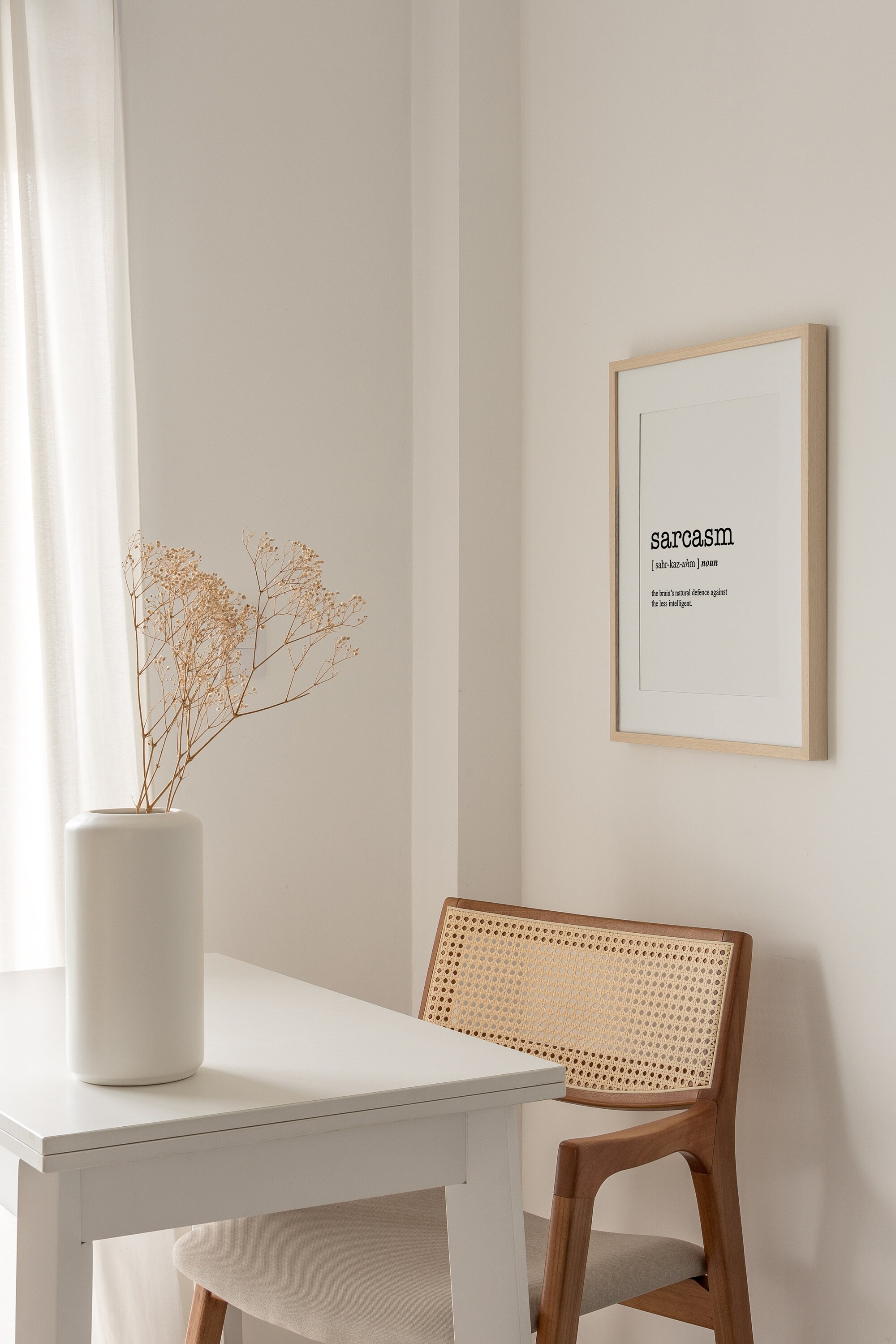 Sarcasm Word Definition Poster Print - Urban Dictionary - Word Meaning ...