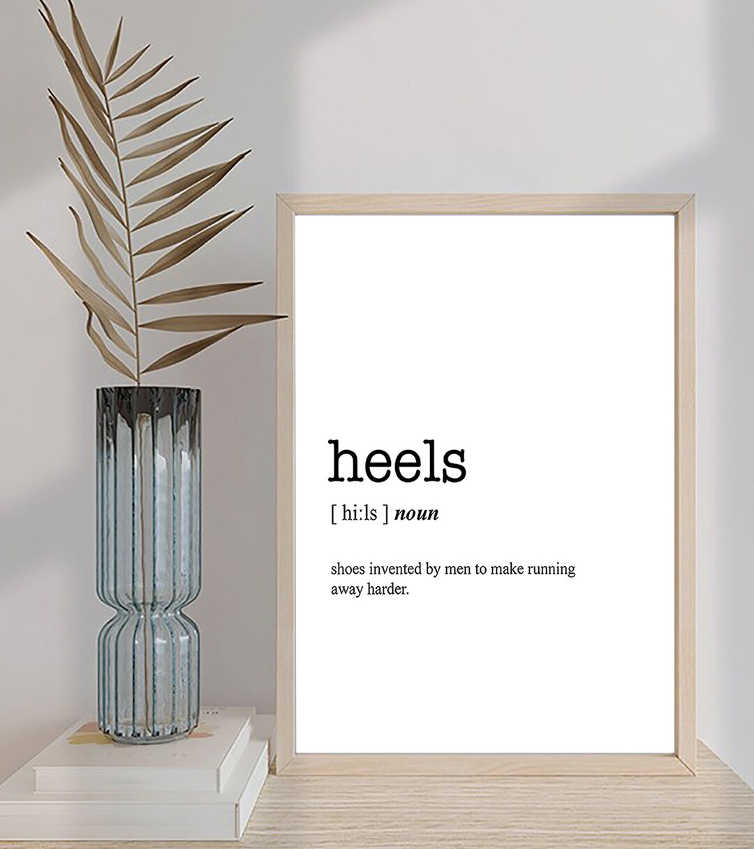 HEELS, Digital Art Printable, Word Definition Poster Print Urban ...