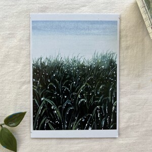 Pluviophile Series A6 Art Prints-art Prints-gouache Art Prints-giclée ...