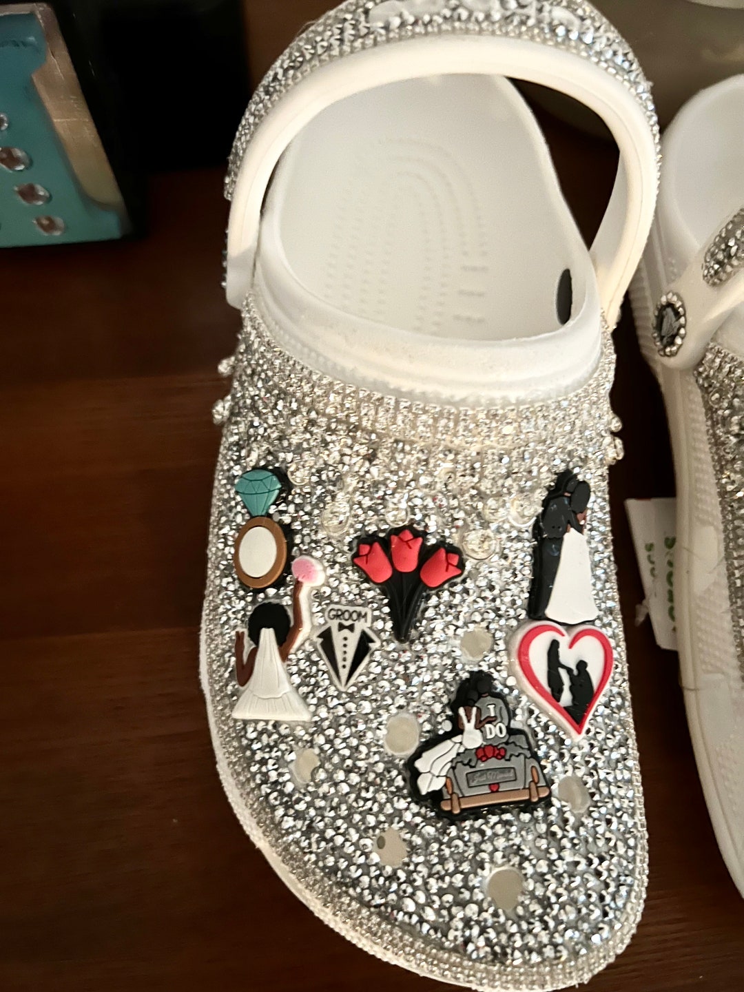 Bling Bride Crocs for Bridal Shower /reception - Etsy