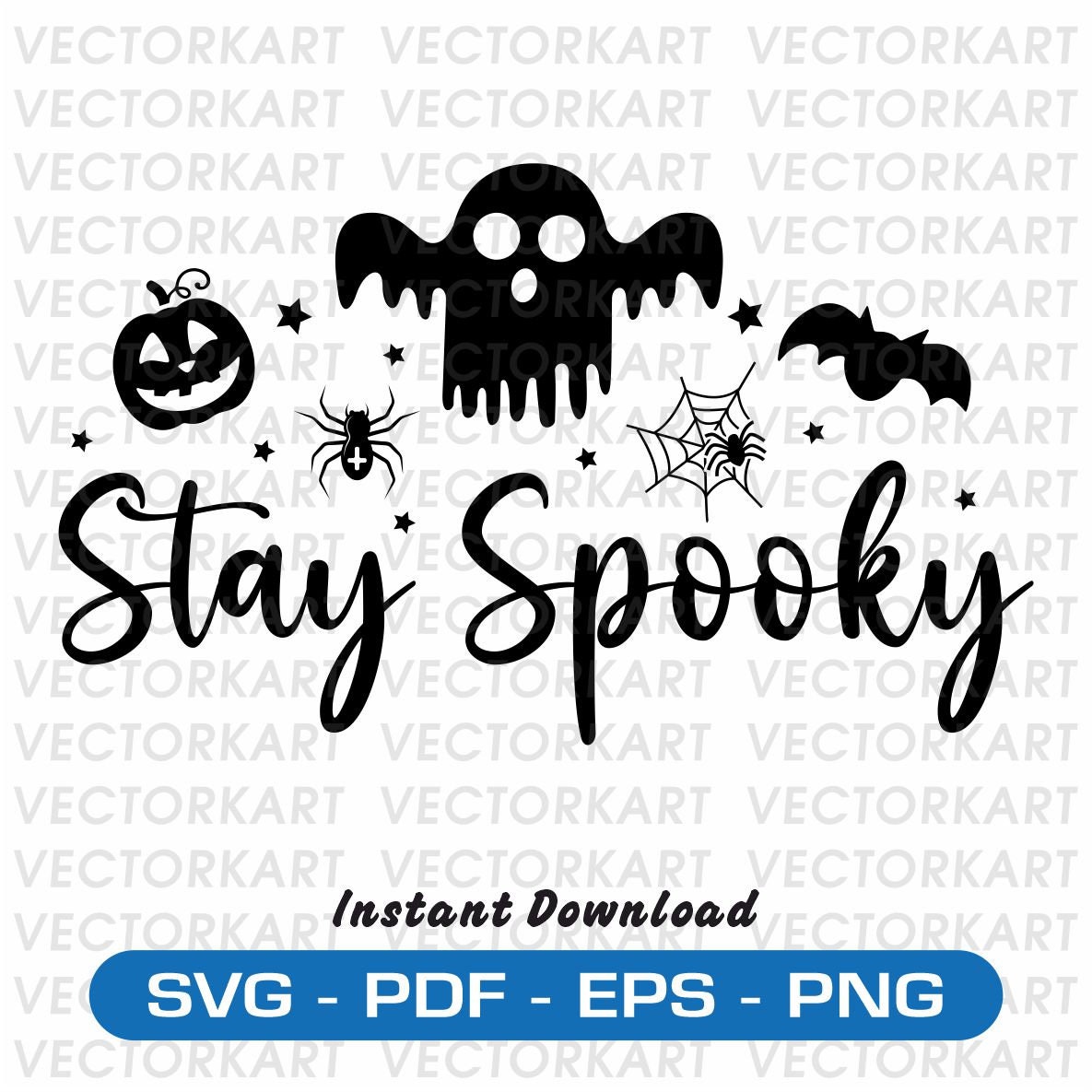 Halloween 'stay Spooky' SVG Instant Download SVG Pdf - Etsy