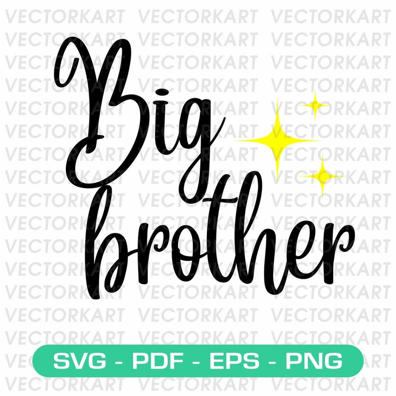 Big Brother - SVG Instant Download SVG, Pdf, Eps, PNG Digital Download ...