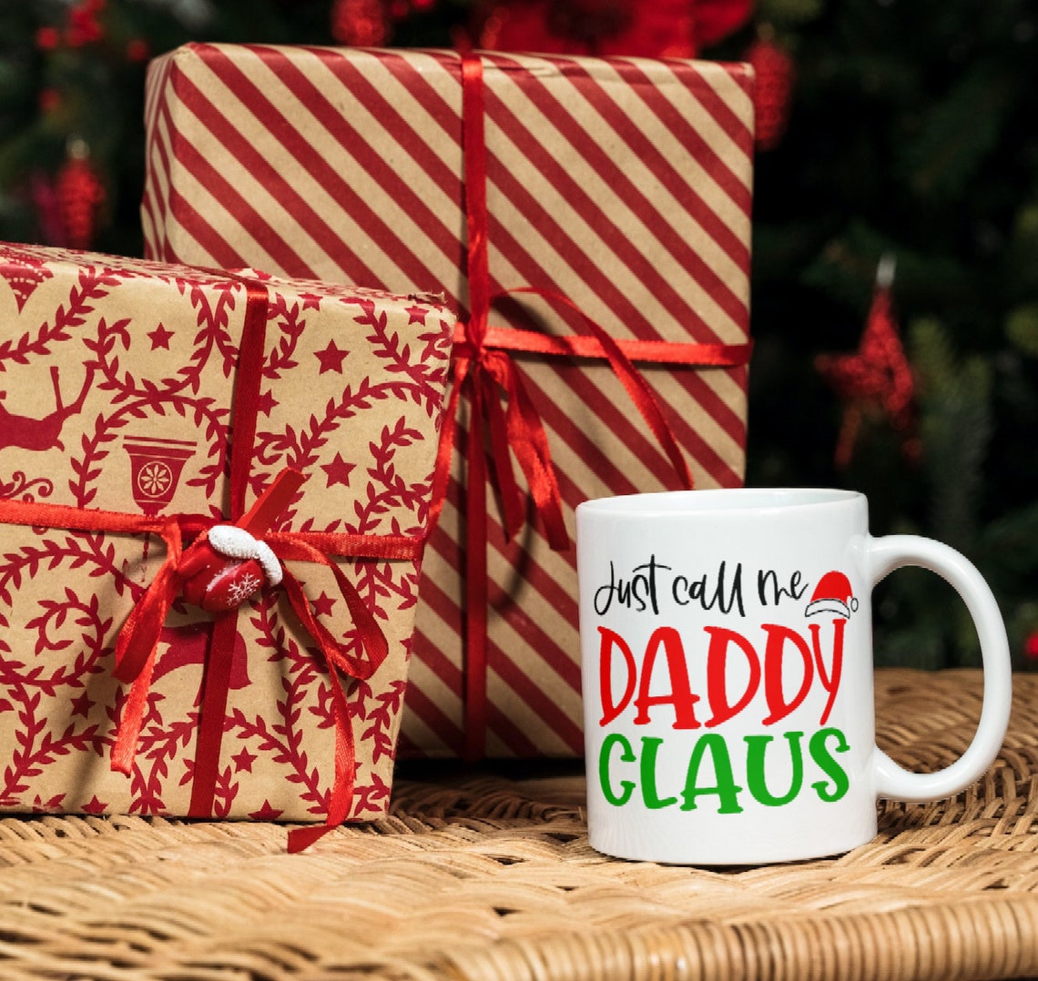 Christmas 'daddy Claus' SVG Instant Download SVG, Pdf, Eps, PNG Digital ...