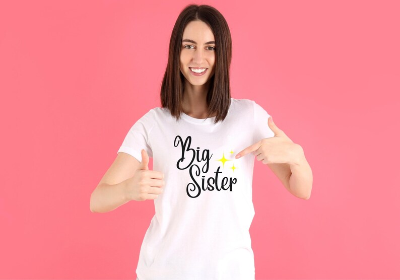 Big Sister - SVG Instant Download SVG, Pdf, Eps, PNG Digital Download ...