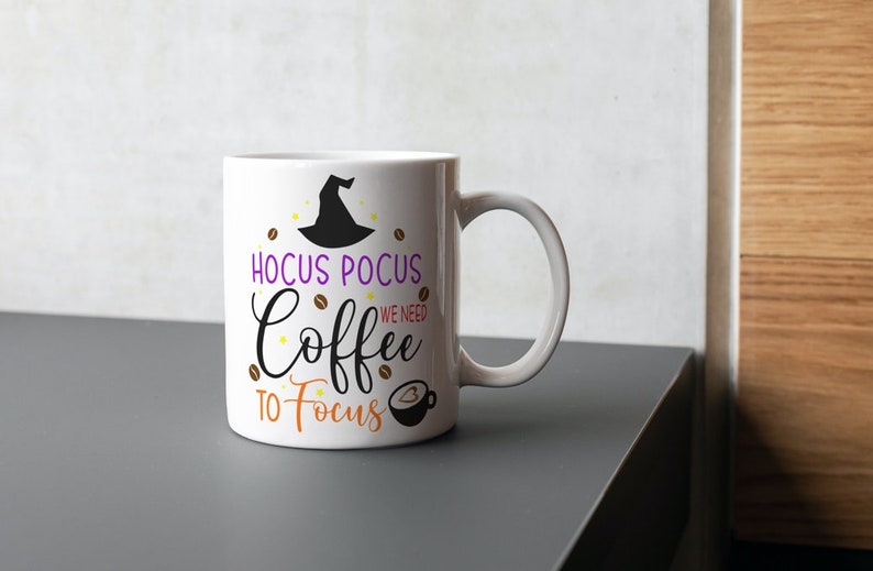 We Need Coffee to Focus SVG Instant Download SVG, Pdf, Eps, PNG Digital ...