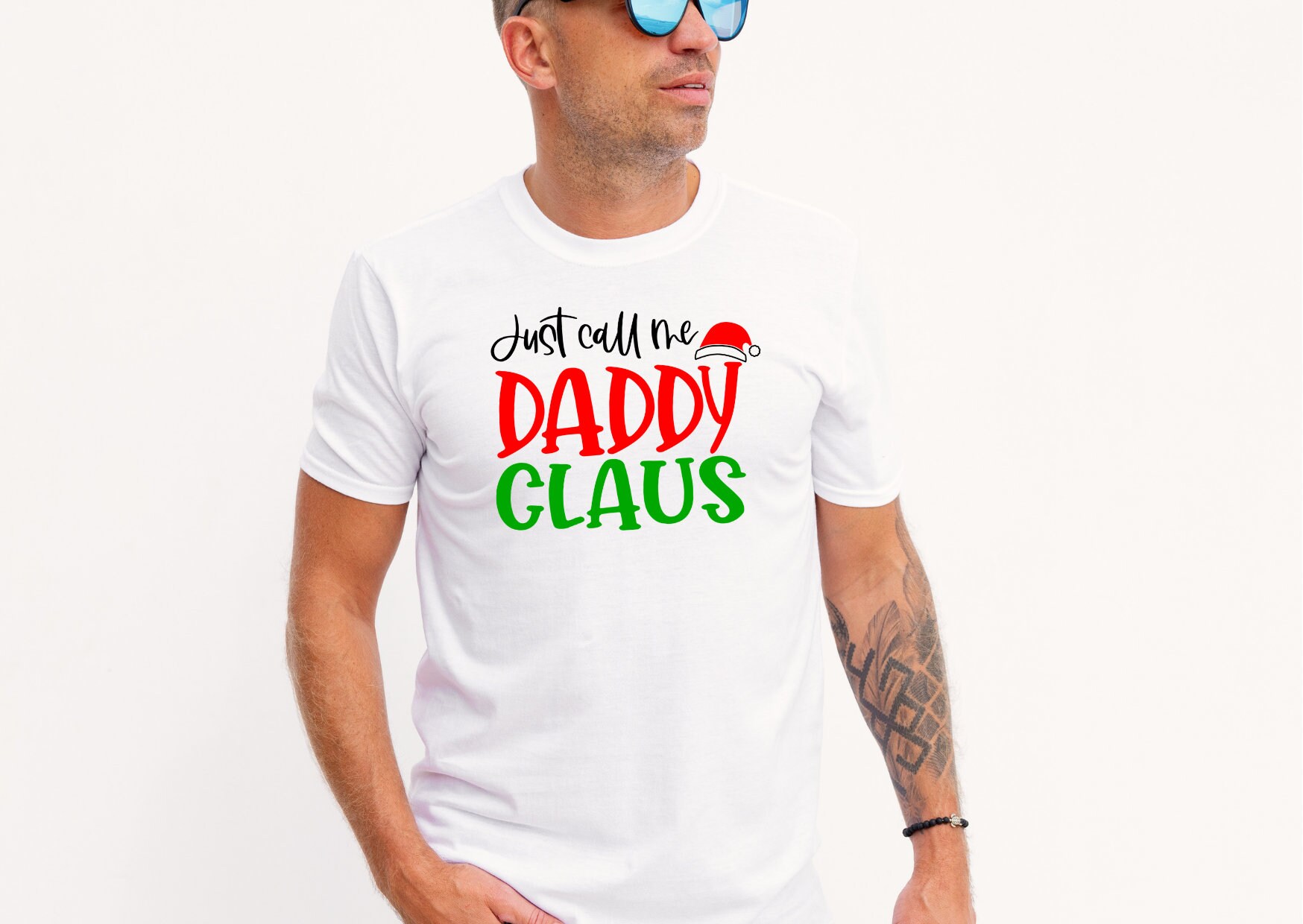 Christmas 'daddy Claus' SVG Instant Download SVG, Pdf, Eps, PNG Digital ...