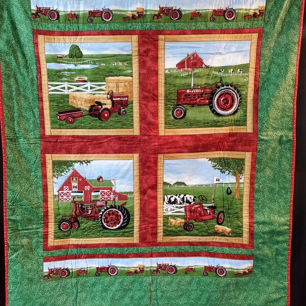 Farmall Tractor - Etsy