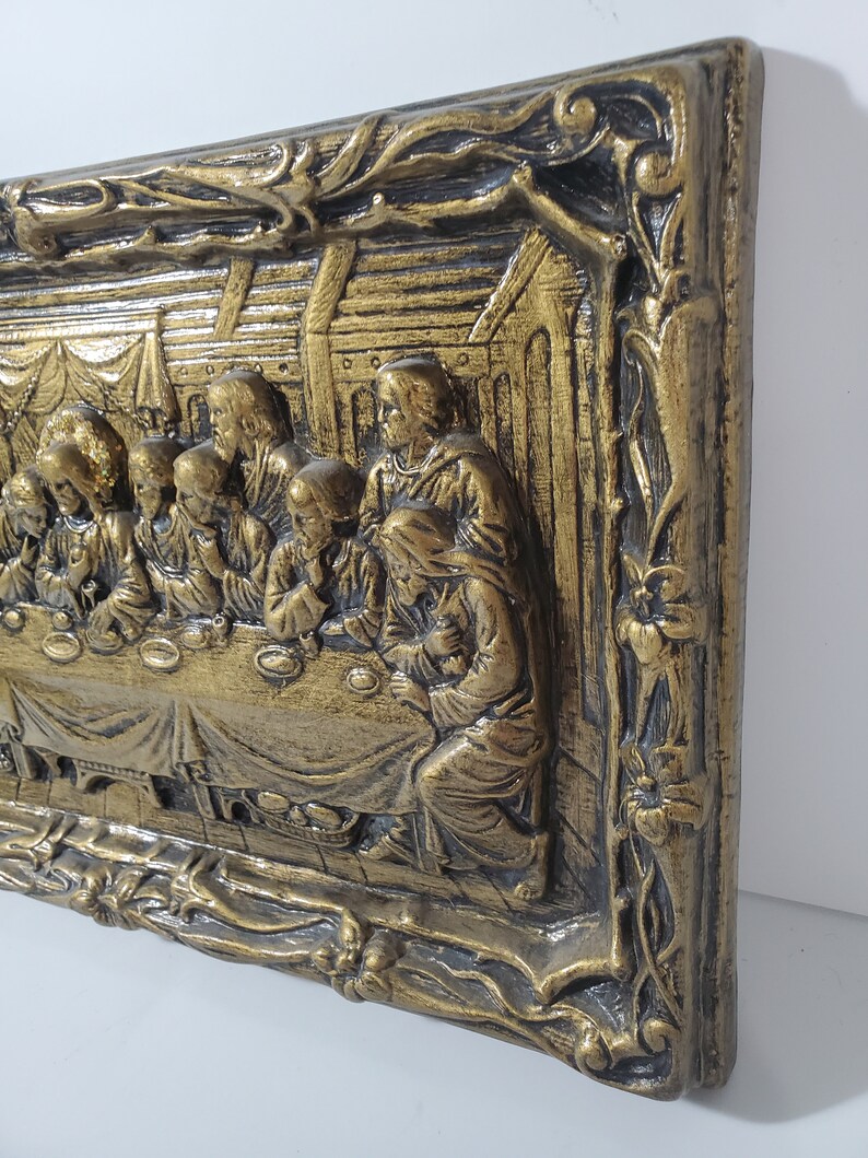 The Last Supper Ceramic Picture - Etsy