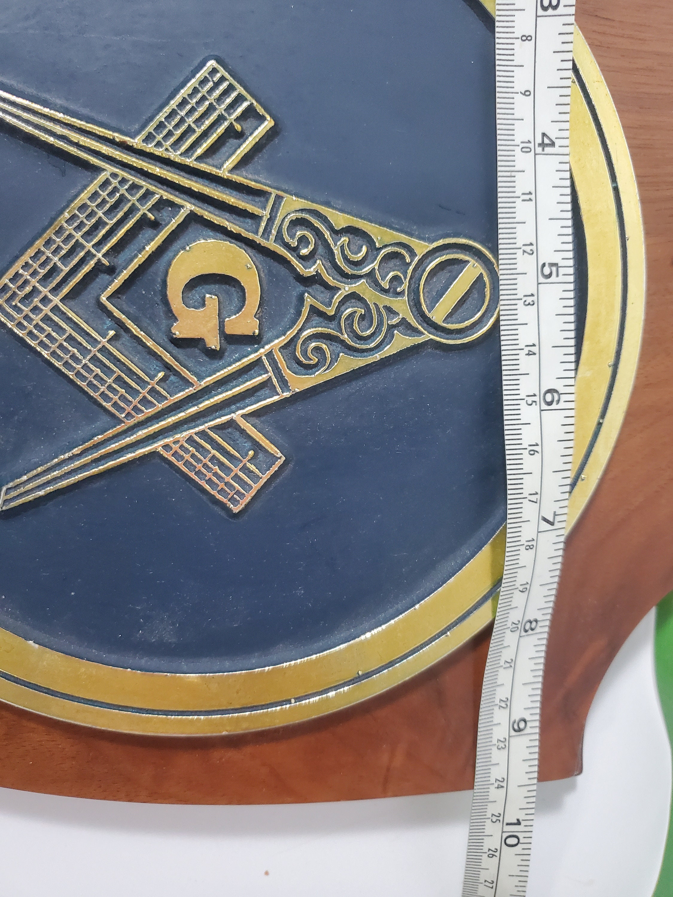 Masonic Freemason Wooden Plaque, 1960s or 70s - Etsy