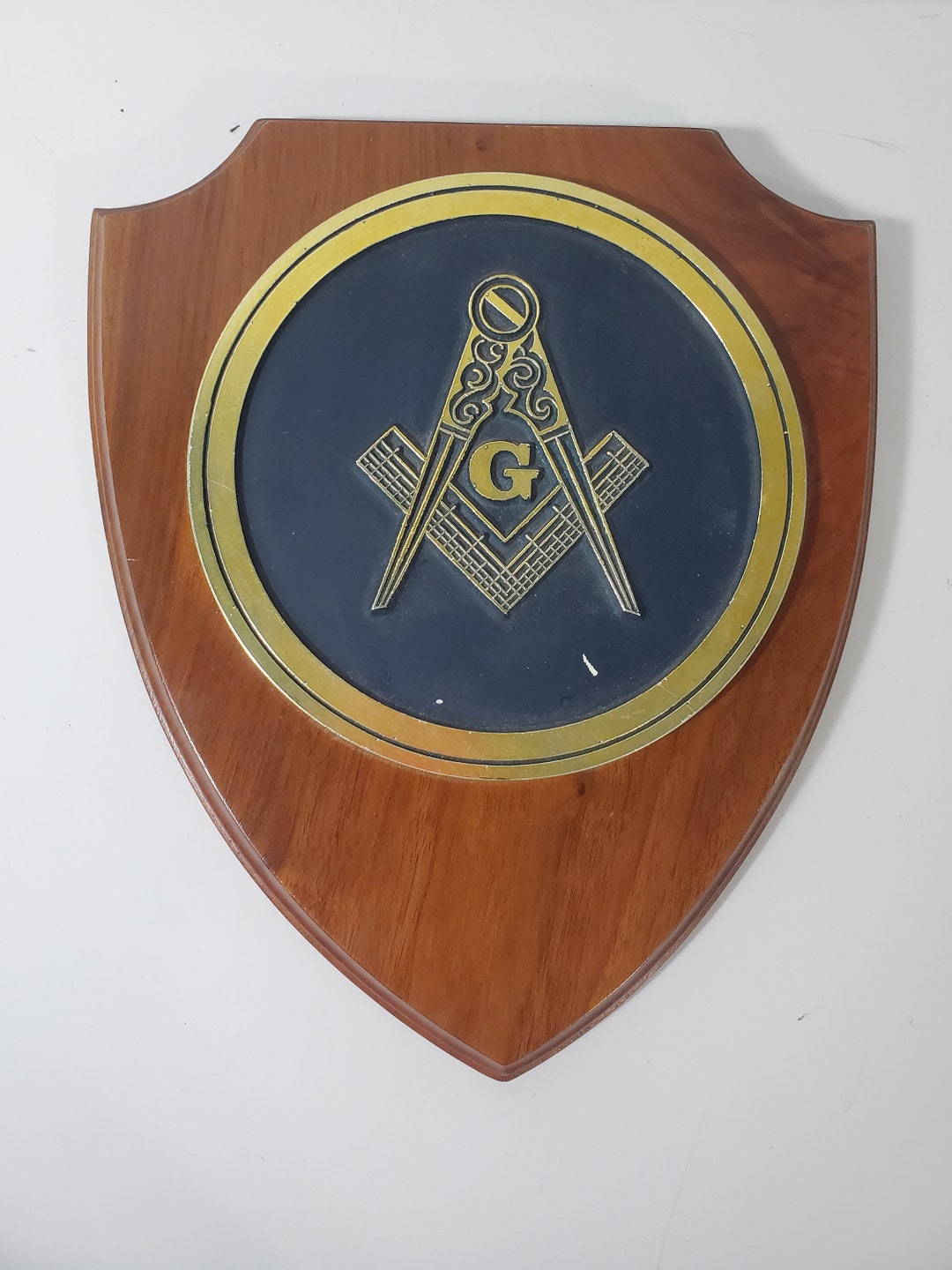 Masonic Freemason Wooden Plaque, 1960s or 70s - Etsy