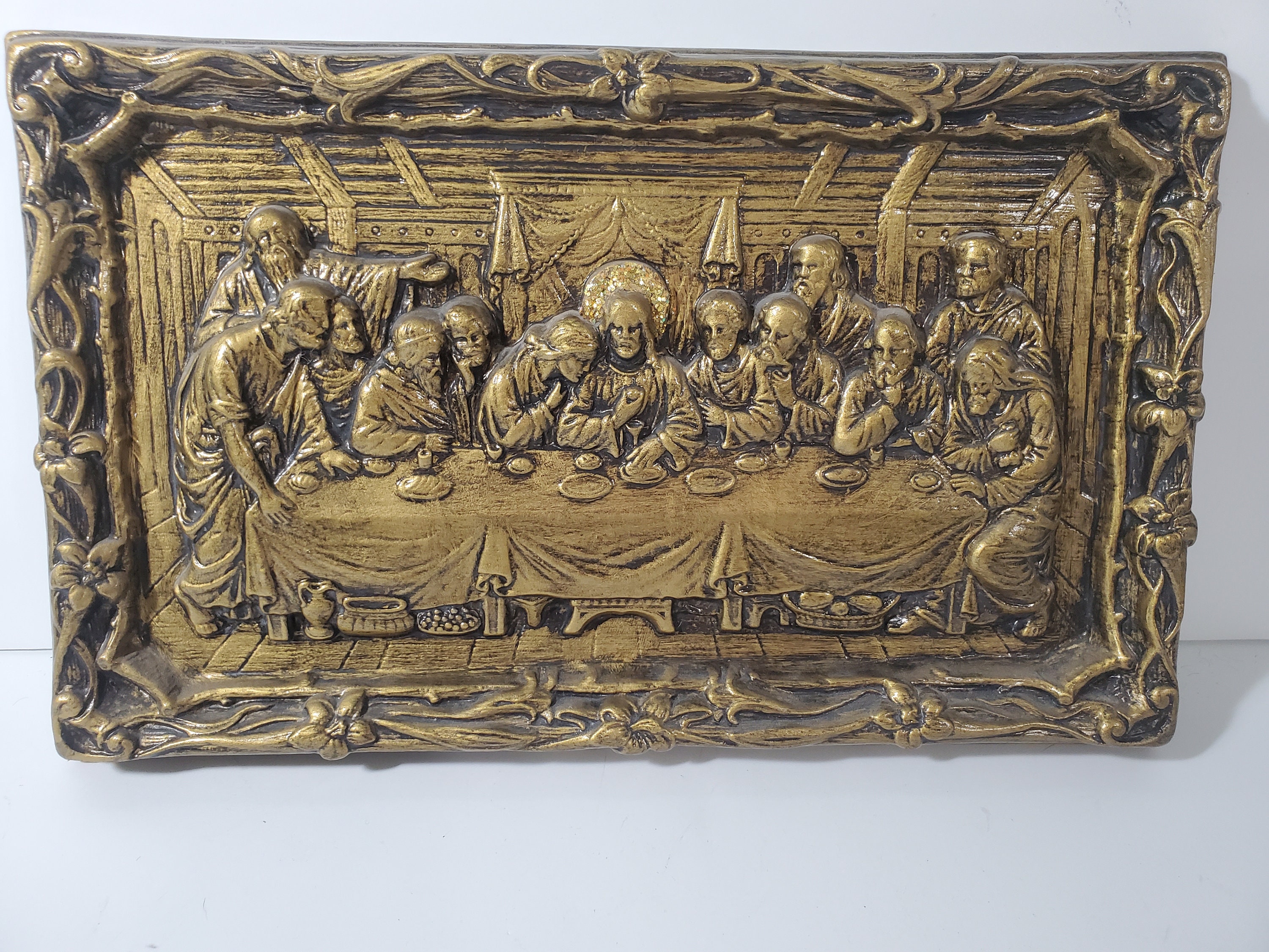 The Last Supper Ceramic Picture - Etsy