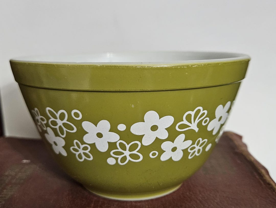 Pyrex Spring Blossom Pattern, 1 1/2 Pt 401 Nesting Mixing Bowl - Etsy