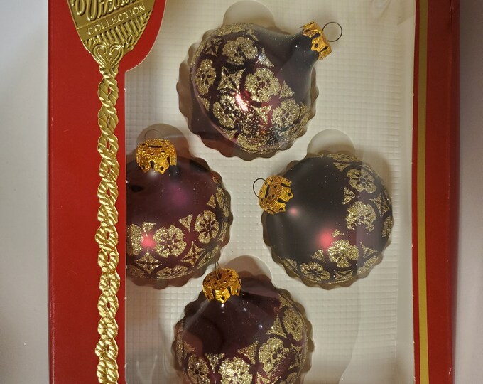 The Victoria Collection From Rauch, Set of 4 Purple - Etsy