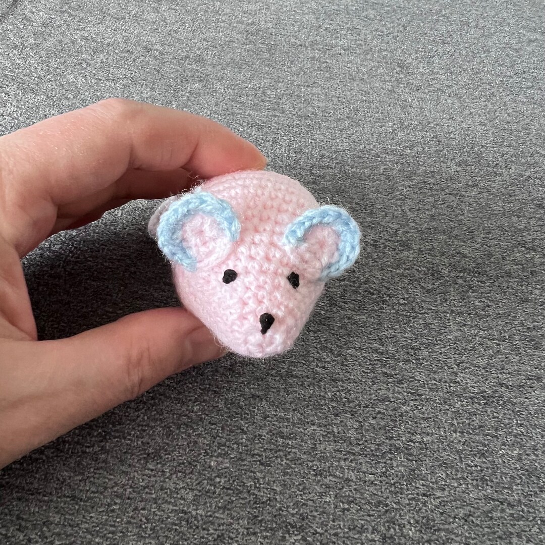 Wiggle Wand Mouse Cat Teaser Toy With Rattle, Interactive Wand Toy ...