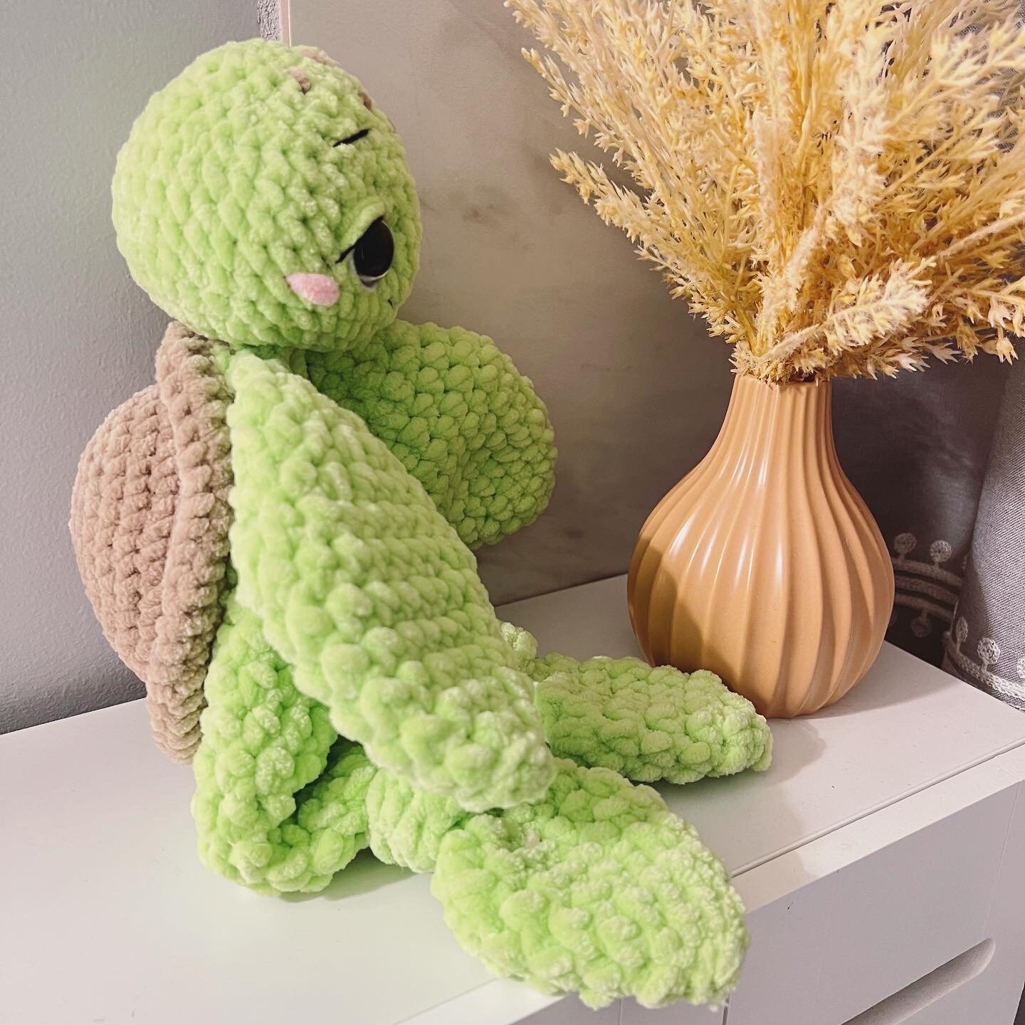 Lovey Turtle Turtyle Snuggler/ Plush Toy/ Baby Comforter/ Cuddle Turtle ...