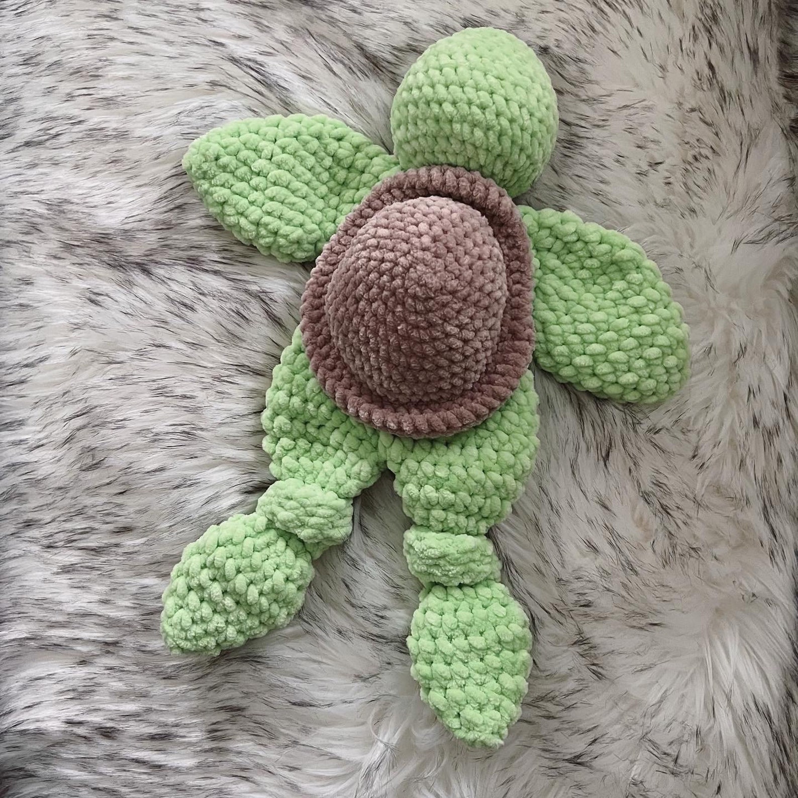 Lovey Turtle Turtyle Snuggler/ Plush Toy/ Baby Comforter/ Cuddle Turtle ...