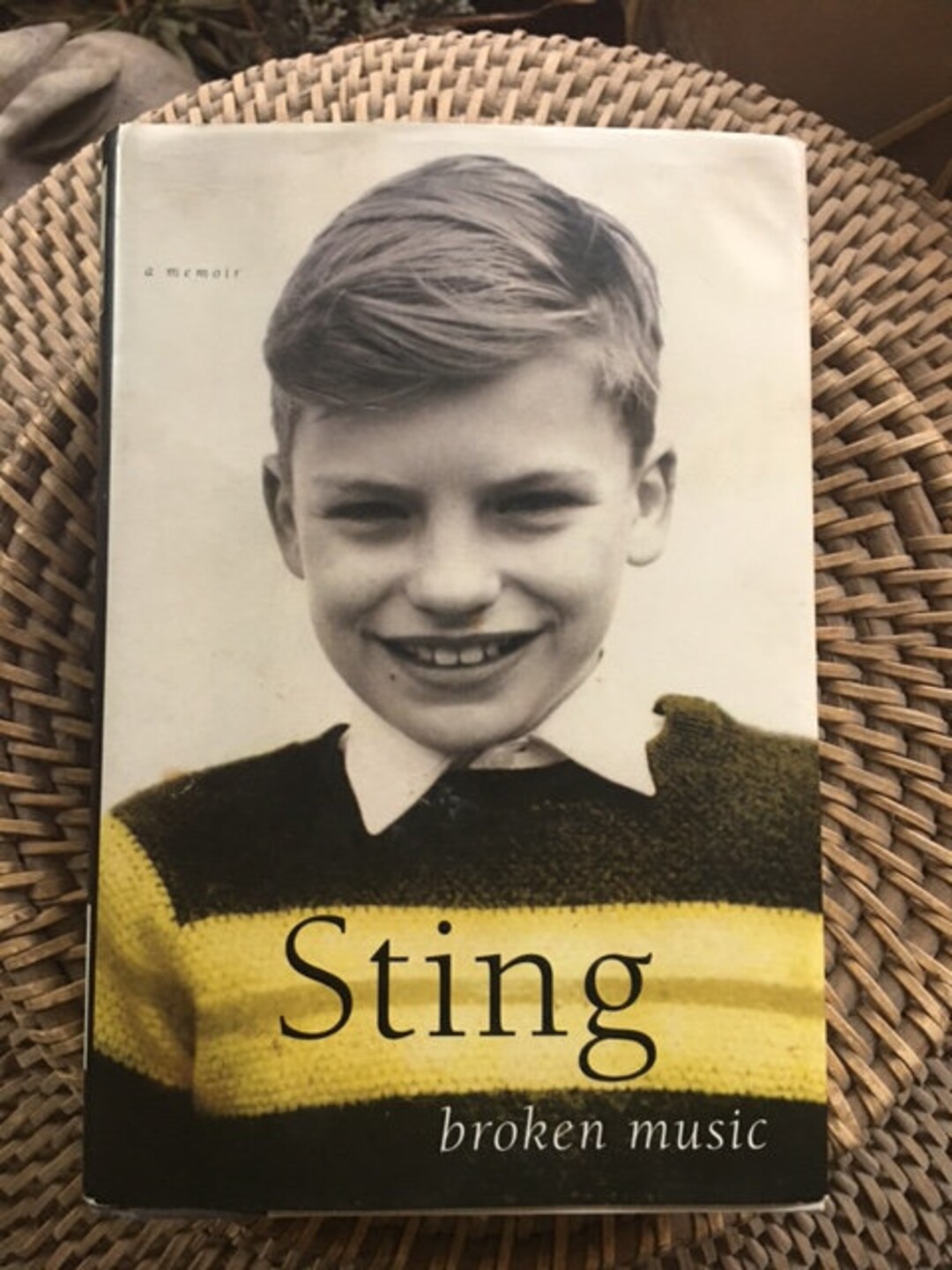 Sting Broken Music by Sting First Edition Hardback - Etsy