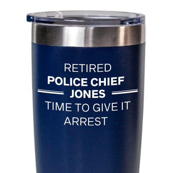 Police Chief Retirement - Etsy