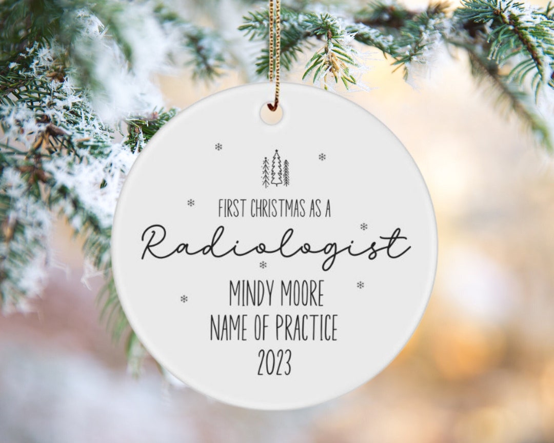Radiology, Radiologist Gift, Radiologist Ornament, Radiologist ...