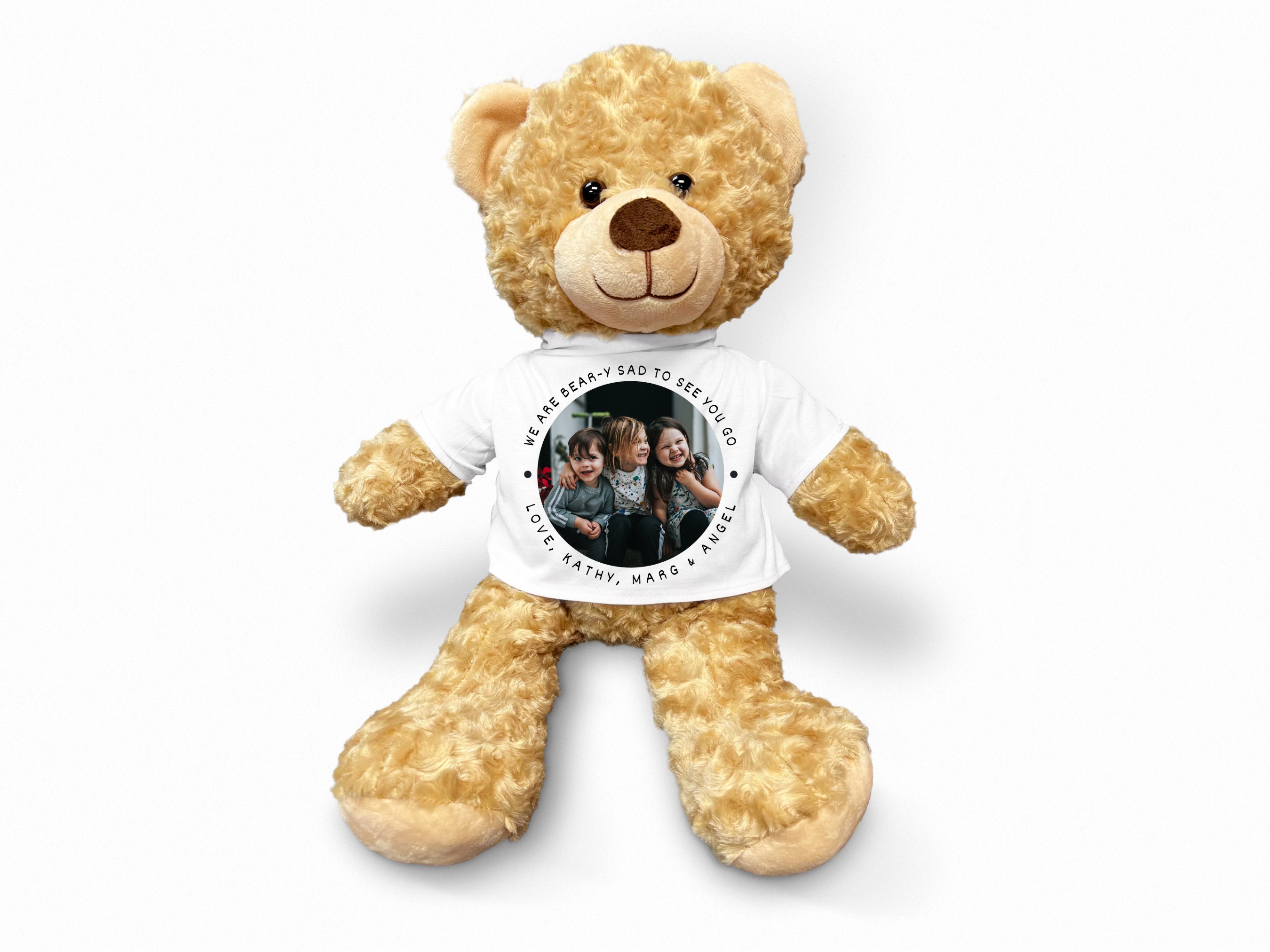 Au Pair Farewell Gift, Custom Teddy Bear, Goodbye Gift, Moving Away ...