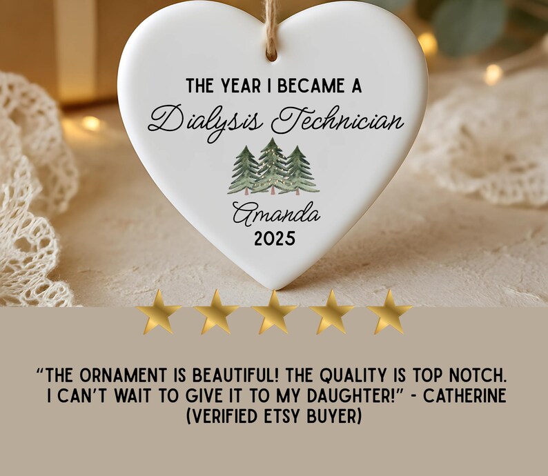 Retired Game Warden Heart Ornament, Custom Personalized Wildlife ...