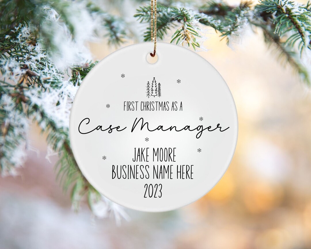 Case Manager Ornament, Case Manager Gift, Social Worker Gift, Social ...