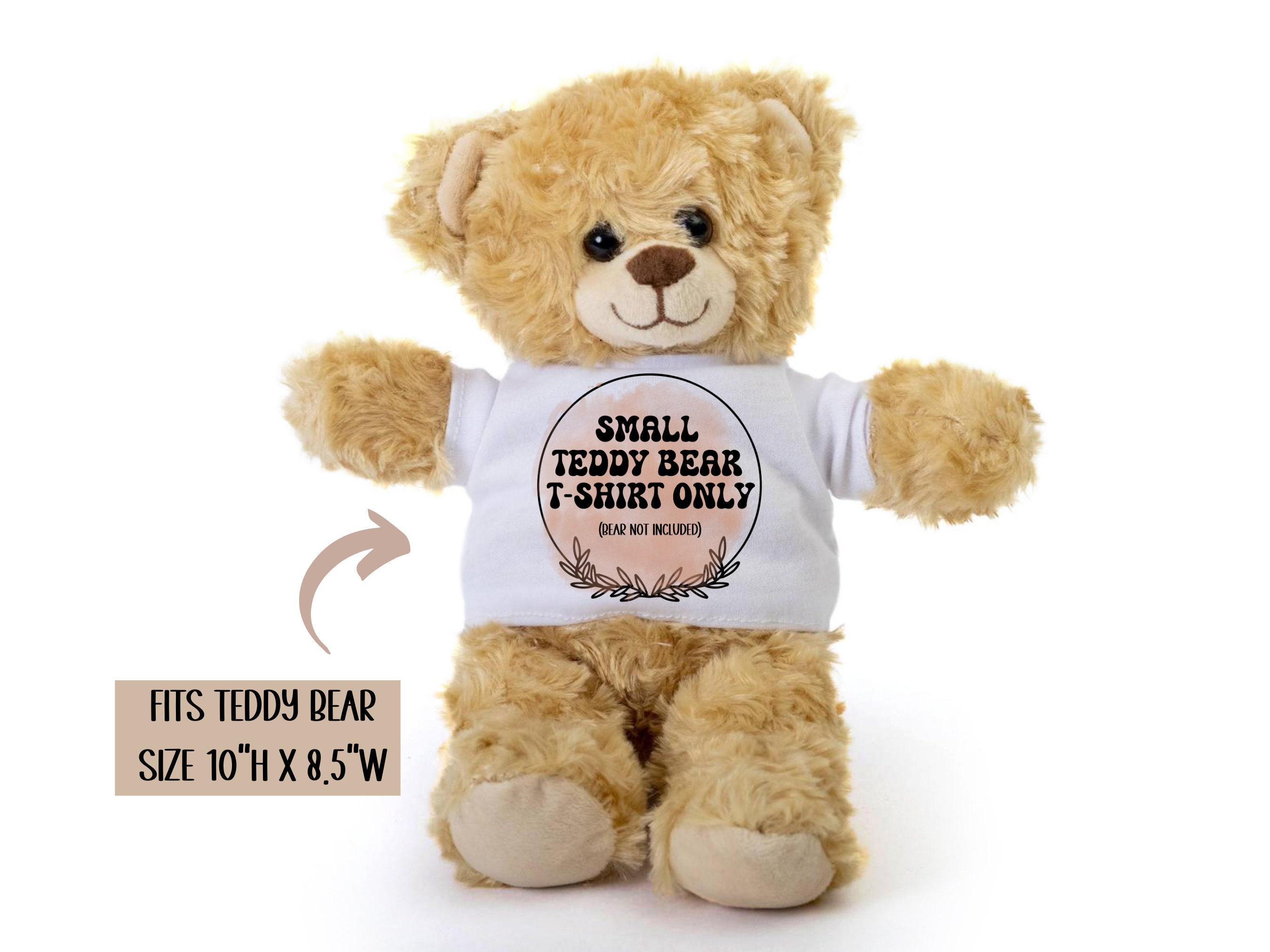 Custom Teddy Bear, Custom Stuffed Animal, Personalized Stuff Animal ...