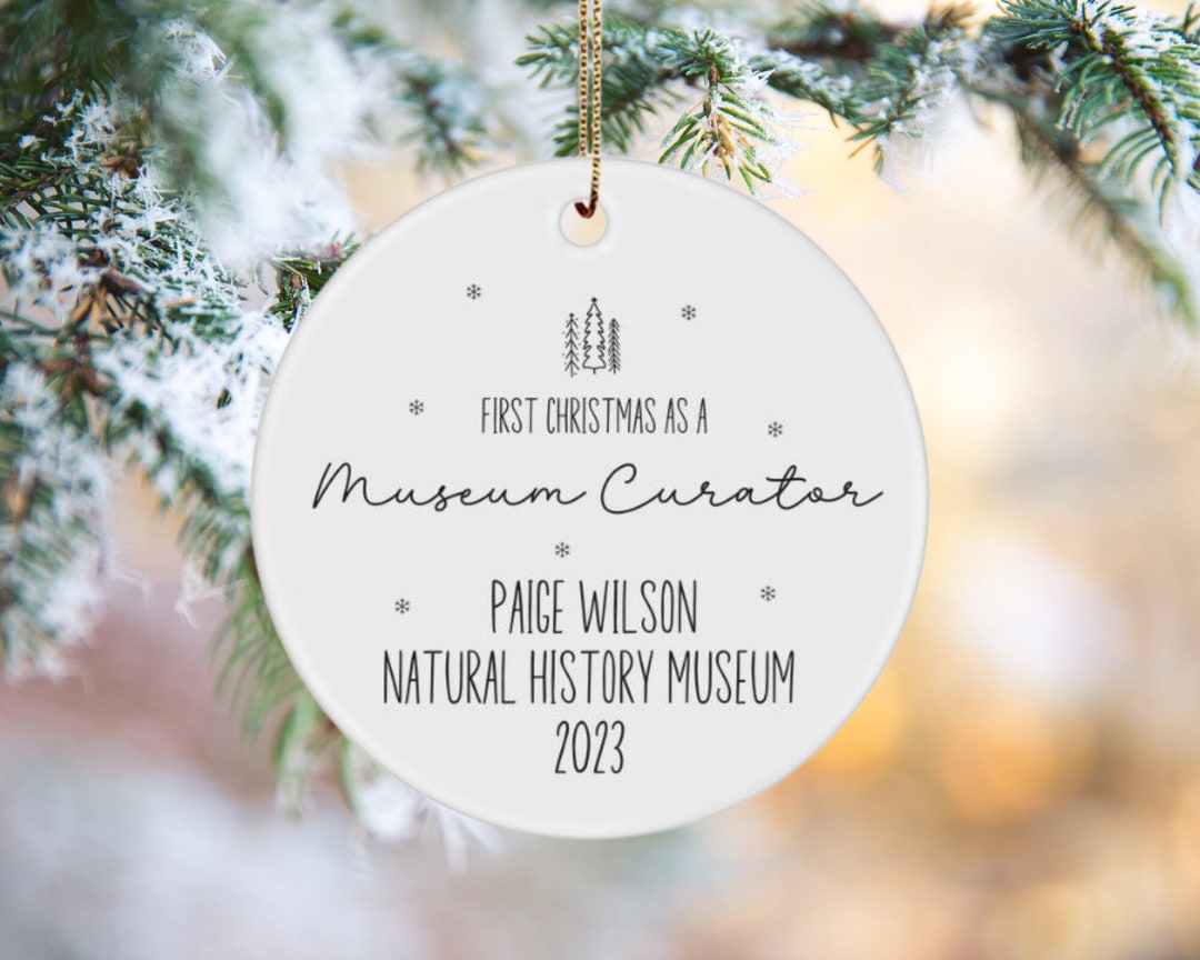 Museum Curator Gifts, Museum Curator Ornament, Museum Curator Gift ...