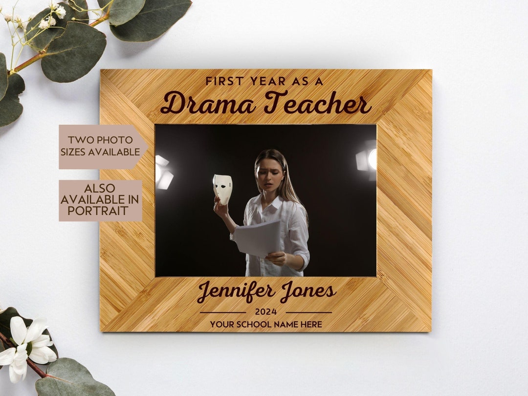 Drama Teacher Gift, First Year New Theater Teacher, Appreciation Gift ...