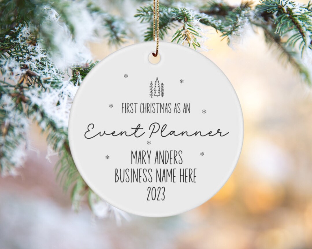 Event Planner Christmas Ornament, Event Planner Gifts, Gifts for Events ...