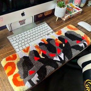 Osrs King Black Dragon Keyboard Rug - Etsy
