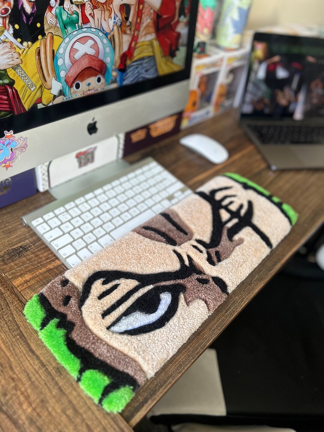 Roronoa Zoro Keyboard Rug - Etsy