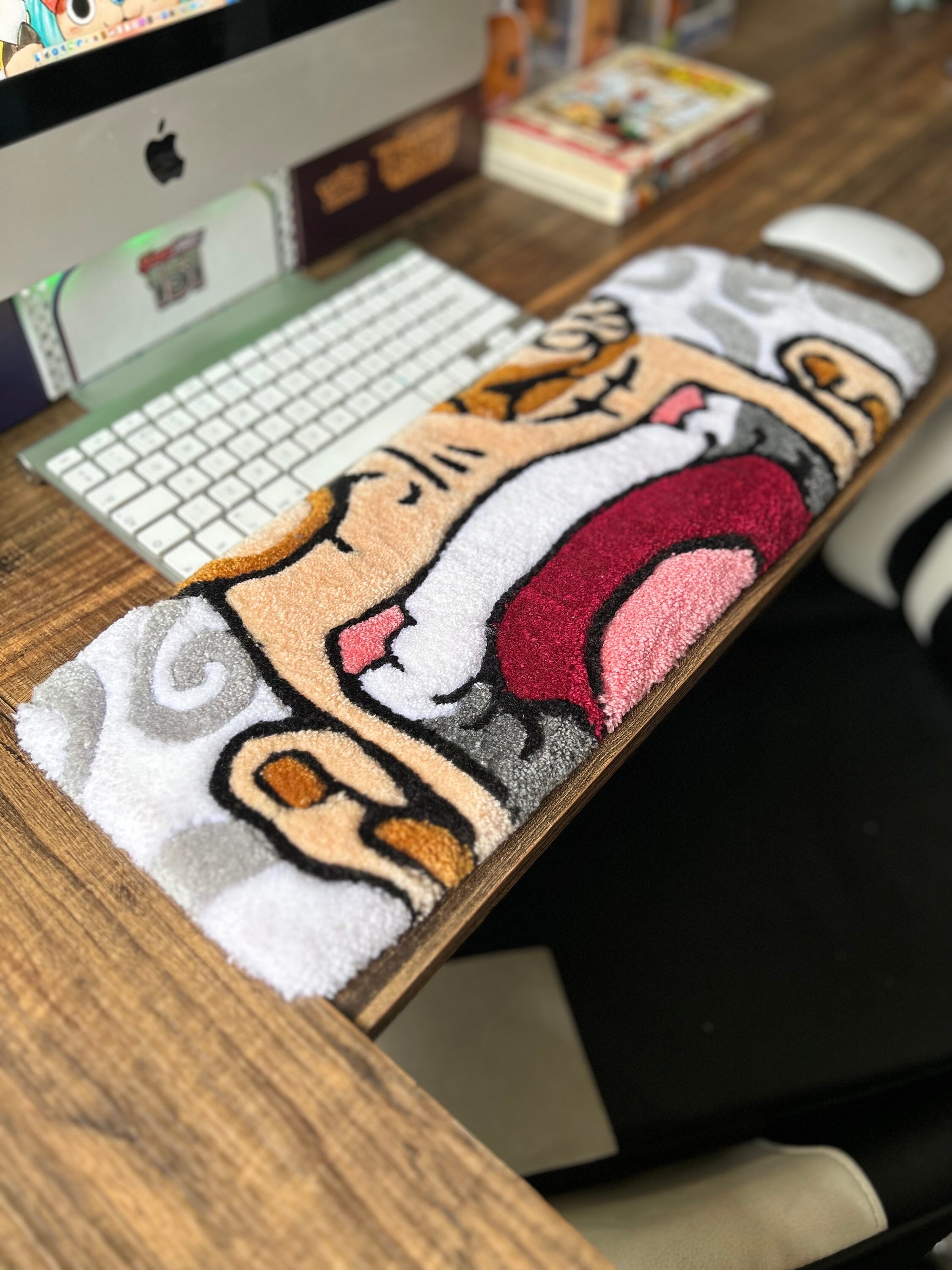 Luffy Gear 5 Keyboard Rug - Etsy