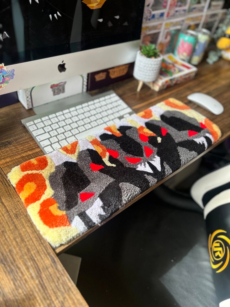 Osrs King Black Dragon Keyboard Rug - Etsy