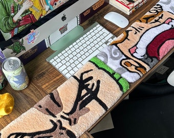 Anime Luffy Gear 5 Inspired Keyboard Rug - Etsy UK
