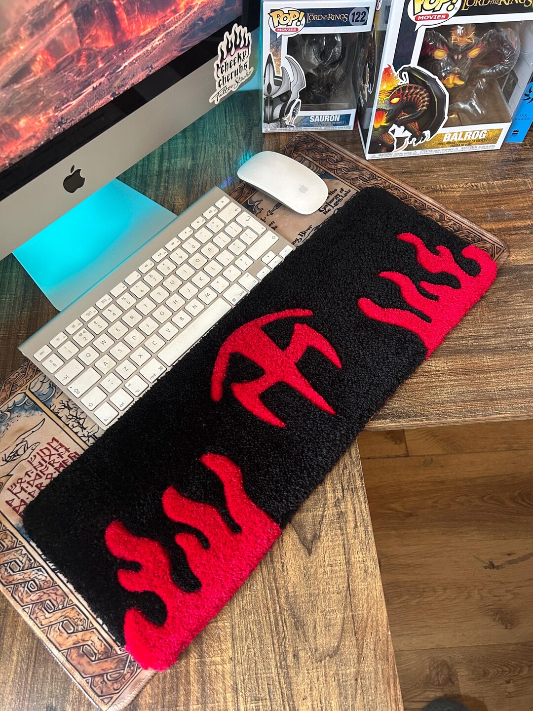 Dark Lord Symbol Keyboard Rug - Etsy